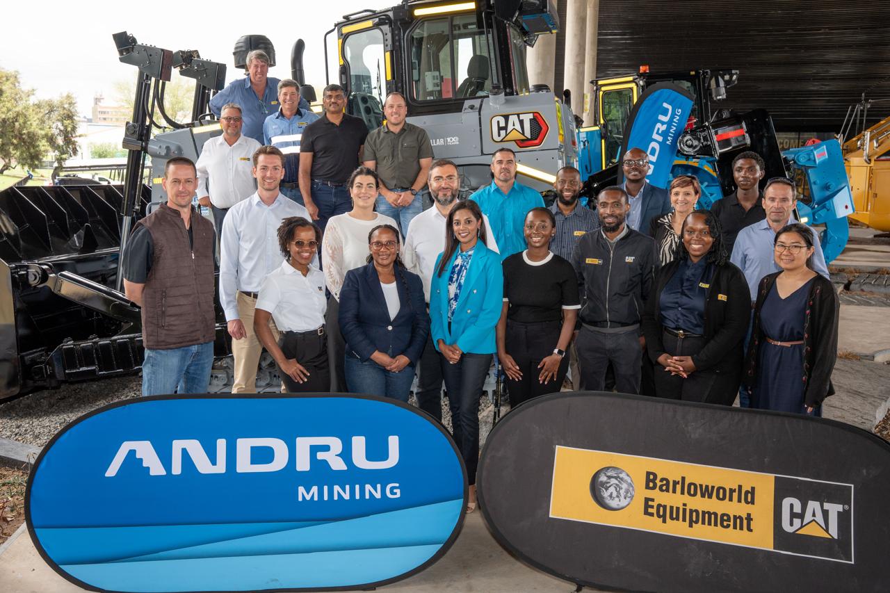 Barloworld Equipment Hands Over Rare CAT D8 Centennial Edition to Andru ...